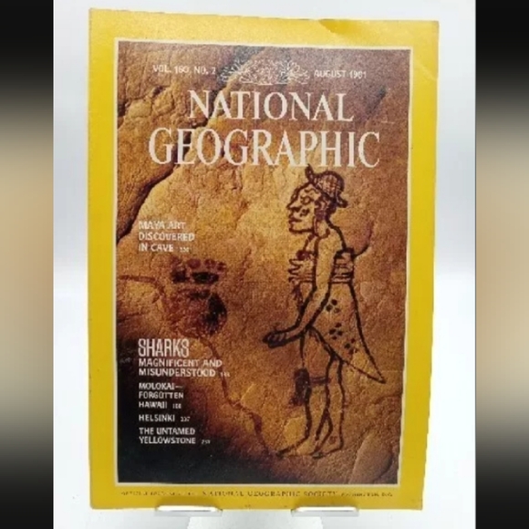 National Geographic | Other | National Geographic Maya Art August 981 ...